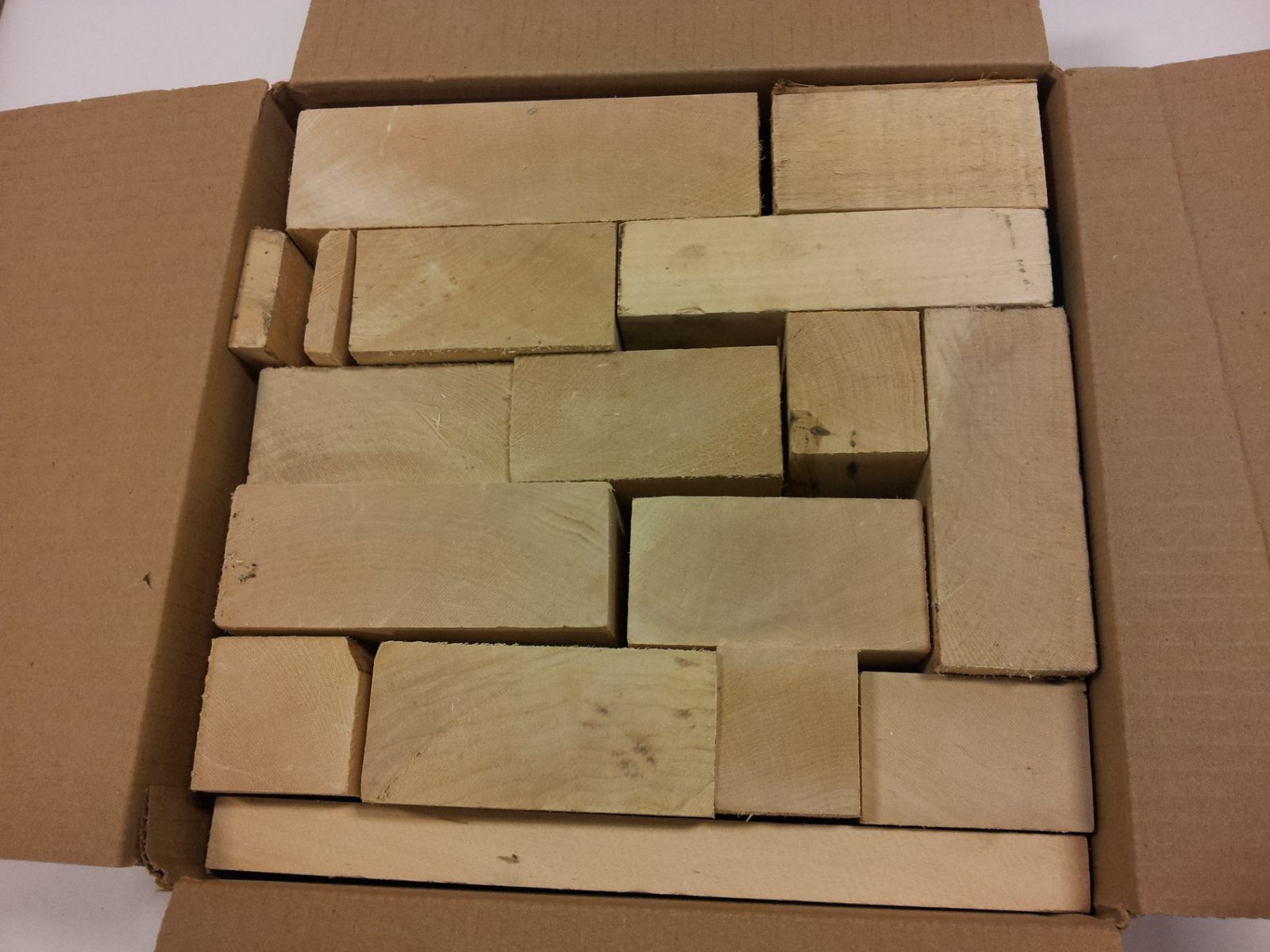 12x12x6 Box of Basswood